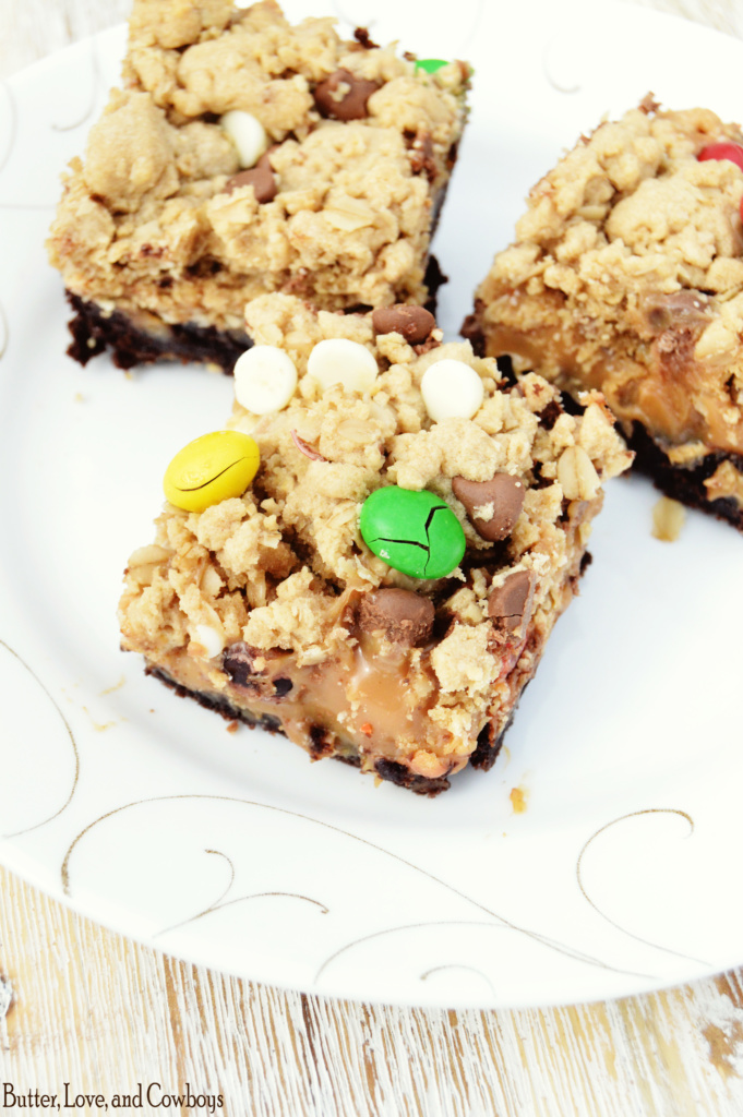 caramel monster brookies 4 - Butter, Love, and Cowboys